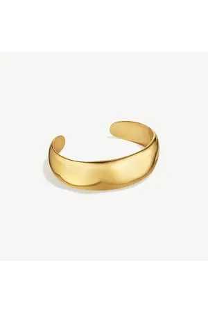 SOKO Bahari Plated Statement Cuff Bracelet - Gold