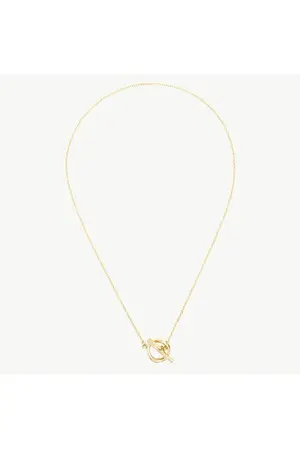 SOKO Twist Lariat Necklace - Gold