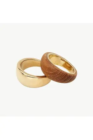 SOKO Sanamu Stacking Rings - Gold