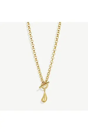 SOKO Delicate Dash Necklace - Gold
