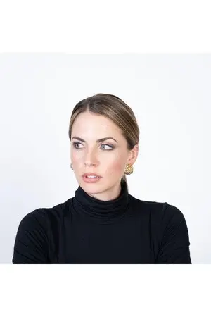 KENNETH JAY LANE Domed Clip On Earrings