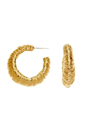 Kenneth Jay Lane Hoop Earrings