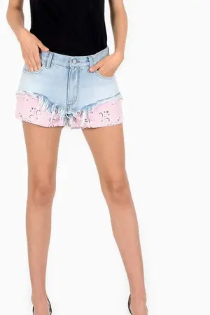 Siwy High Waisted Shorts For Women