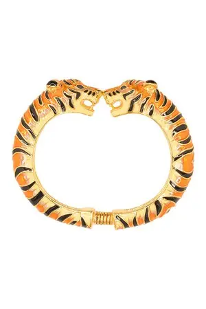 KENNETH JAY LANE Tiger Bangle - Orange