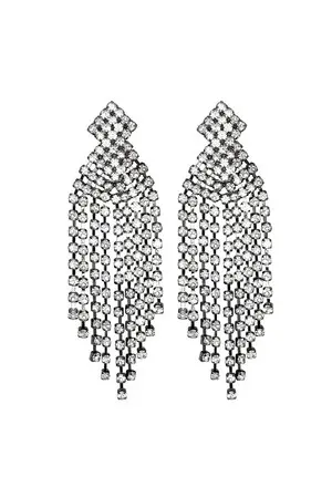 KENNETH JAY LANE Waterfall Clip-on Earrings