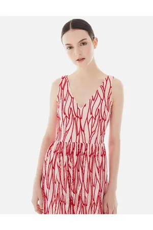 Novis The Swann Macrame Leaf Lace Dress