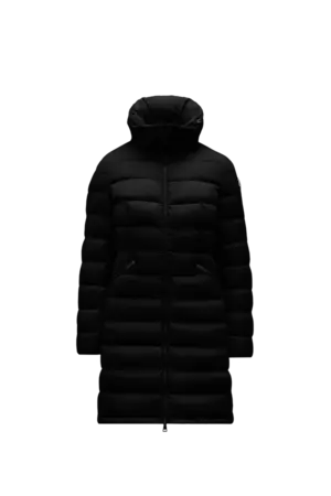 Moncler Moncler Flammette Long Down Jacket - Black