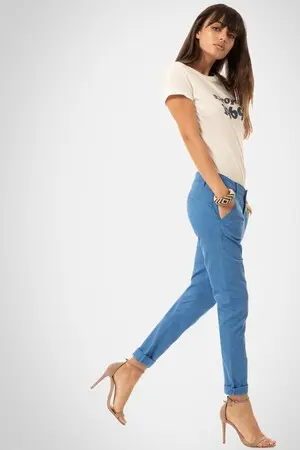 SIWY Fiona Chino Pant - Blue
