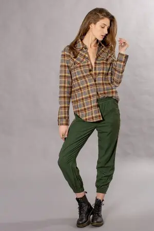 SIWY Ursula Military Jogger - Natural