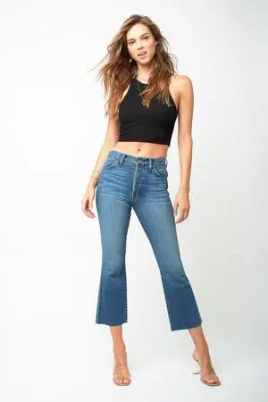 SIWY Lucette High-waist Crop Flare