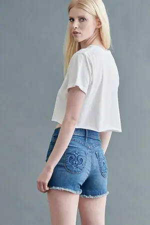 SIWY Abella High-waist Denim Shorts