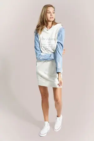 SIWY Nina Heritage Hoodie Dress