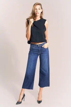 SIWY Chloe High-waisted Wide Leg Jeans