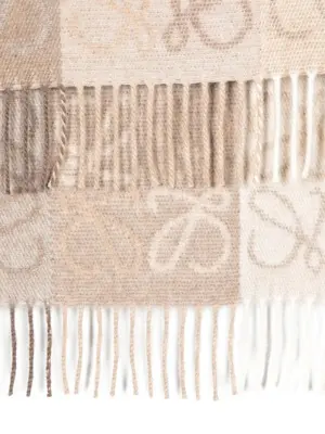Loewe Anagram-jacquard Scarf