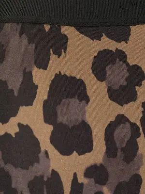 TOM FORD Leopard-print Boxers - Brown
