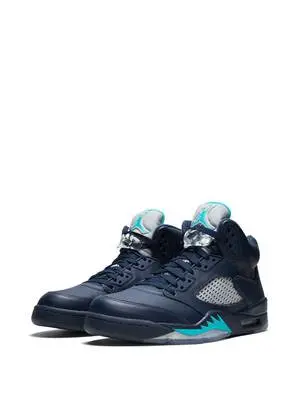 JORDAN 5 Retro Hornets Sneakers - Blue