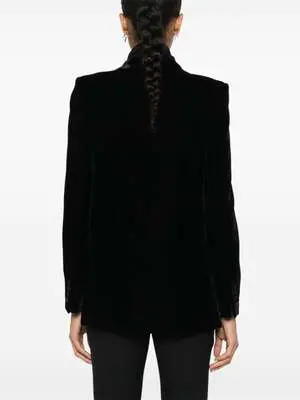 Saint Laurent Single-breasted Velvet Tuxedo Jacket