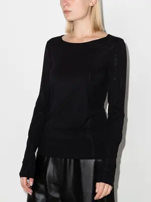Wolford Aurora Crew-neck Top