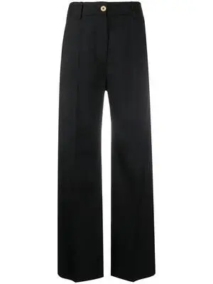 PATOU Iconic Virgin Wool Trousers - Black