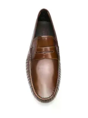 TOD'S Gommino Driving Loafers - Brown