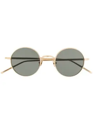 Matsuda Round Frame Sunglasses - Gold