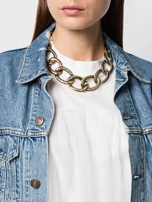 GOOSSENS Lhassa Link Necklace - Metallic