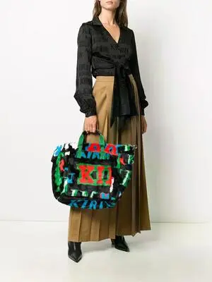 Kirin Logo-print Cut-out Bodysuit