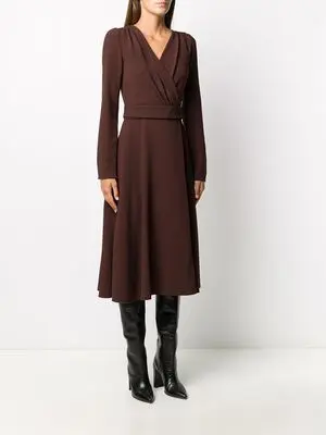Dolce & Gabbana Belted Longuette Dress