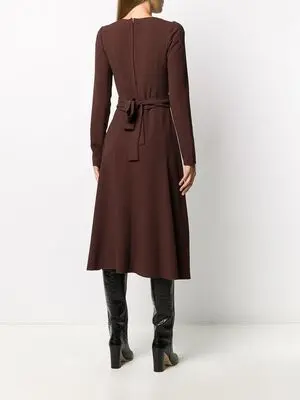 Dolce & Gabbana Belted Longuette Dress