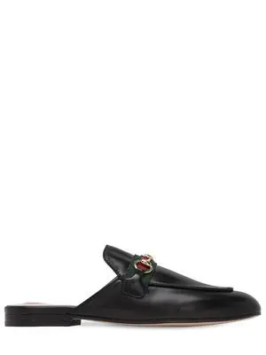 Gucci 10mm Princetown Leather Mules