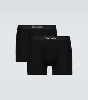 TOM FORD Stretch-cotton Boxer Briefs - Black
