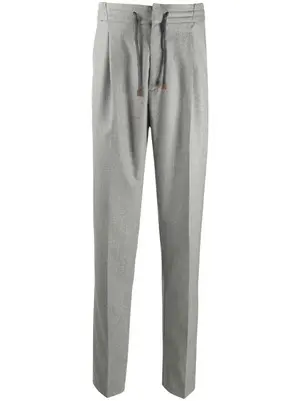 Brunello Cucinelli Drawstring Waist Trousers