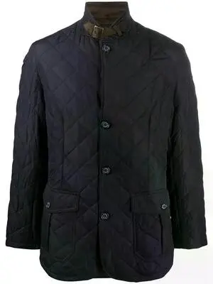 Barbour Lutz Quilted Jacket - Blue