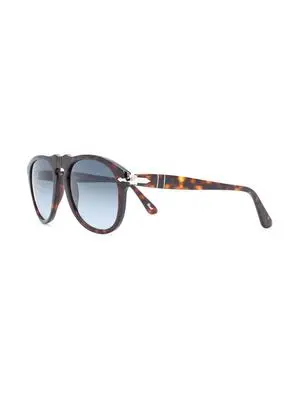 Persol Round Frame Sunglasses - Brown