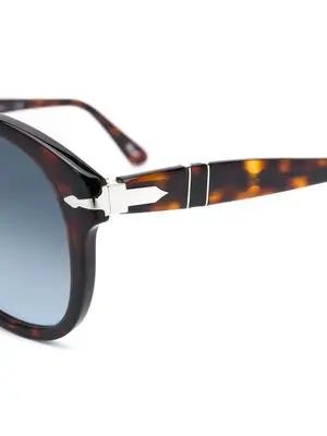 Persol Round Frame Sunglasses - Brown