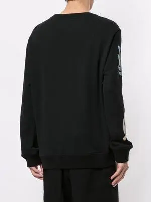 PORTS V Leaf Print Jumper