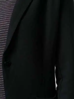 Majestic Filatures Americana Ribbed Blazer - Black
