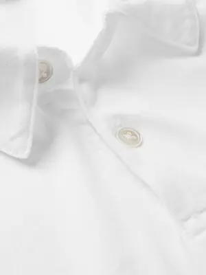 JAMES PERSE Supima Cotton-jersey Polo Shirt