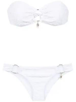 AMIR SLAMA Strapless Bikini Set - White