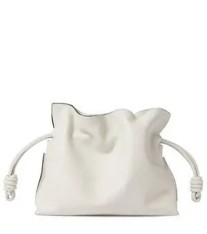Loewe Flamenco Mini Leather Clutch