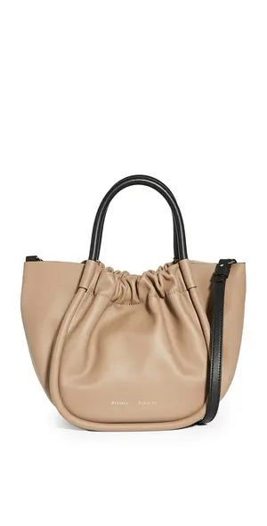 Proenza Schouler Small Ruched Tote - Light Taupe