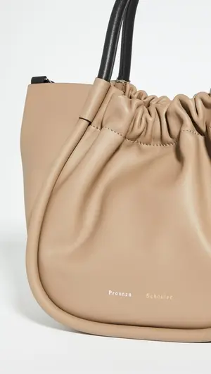 Proenza Schouler Small Ruched Tote - Light Taupe