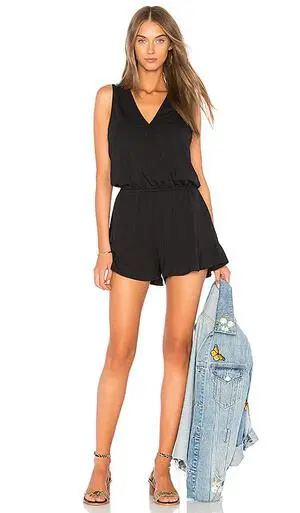 BOBI Draped Jersey Romper