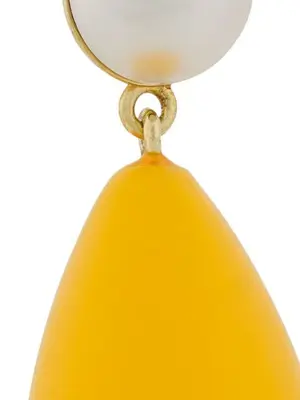 ESHVI Teardrop Earrings - Yellow