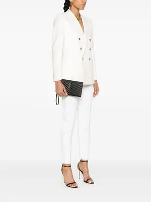 Saint Laurent Cassandre Matelassé Clutch - Black