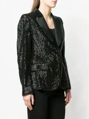 Alberta Ferretti Stud-embellished Blazer
