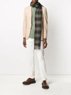 Barbour Tartan Scarf And Gloves Set