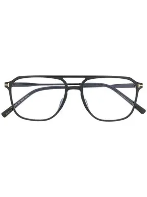 TOM FORD Pilot Frame Glasses - Black