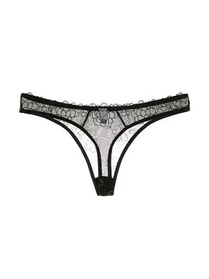 GILDA & PEARL Floral Lace Thong