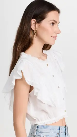 LoveShackFancy Nora Top